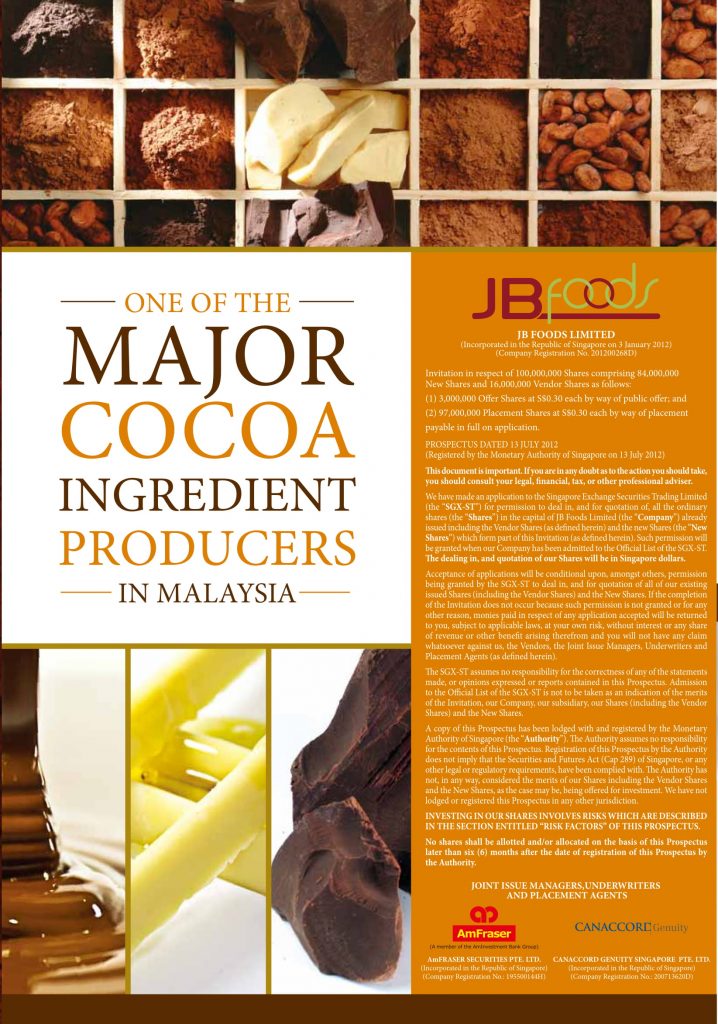 Annual Report - JB Cocoa